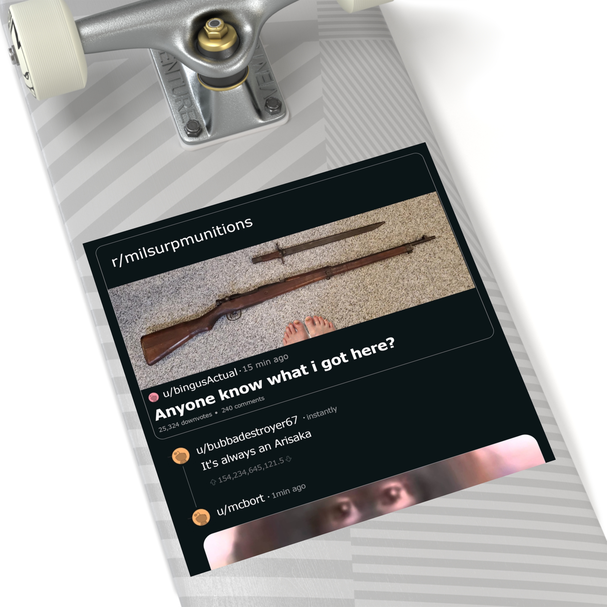 Always an Arisaka Sticker - Milsurp Munitions